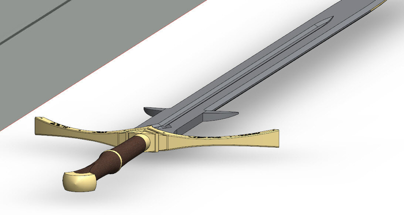 Yasha Critical role Magian's judge sword - Pinshape
