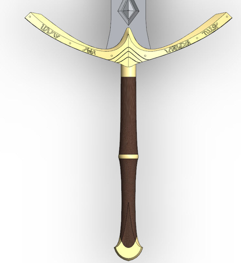Yasha Critical role Magian's judge sword - Pinshape