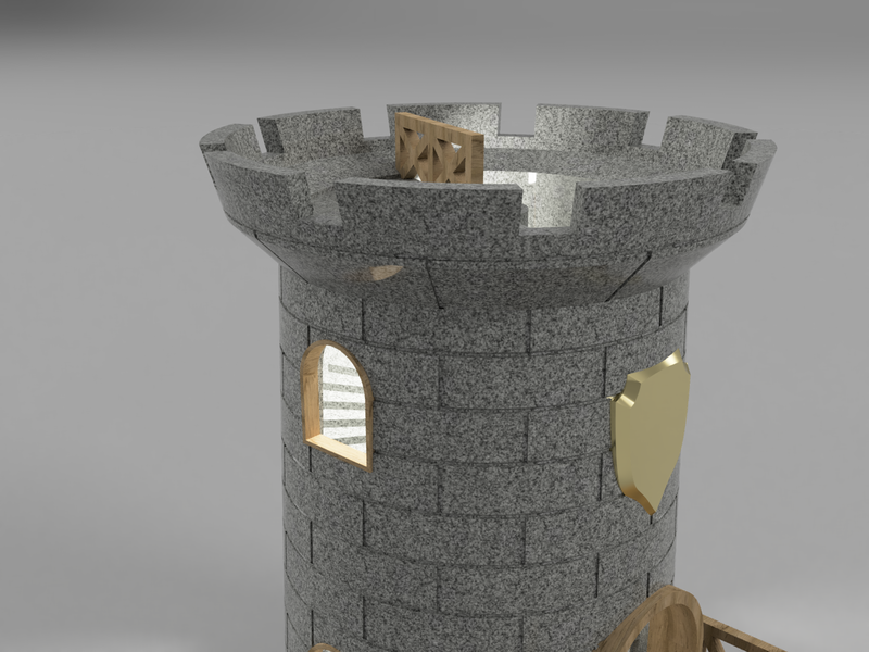 Dice tower - Roll that 20! - Pinshape