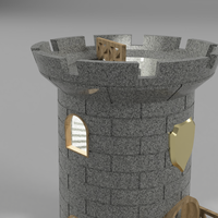 Dice tower - Roll that 20! - Pinshape