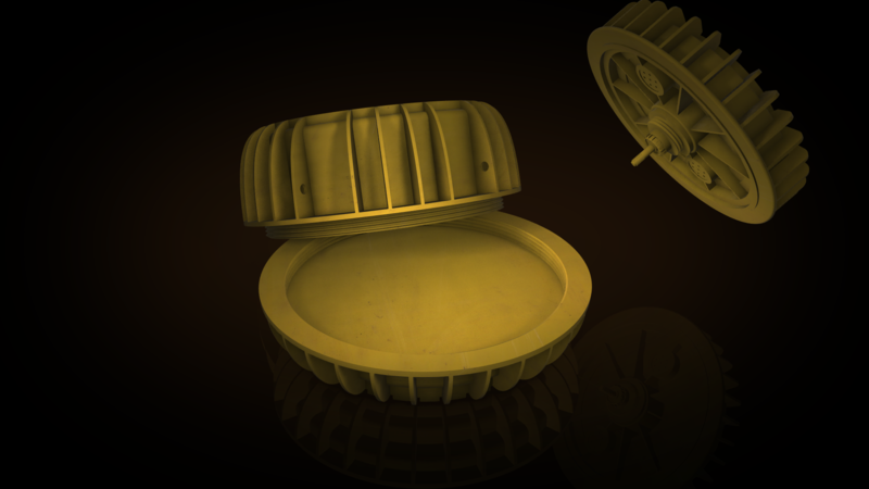 TC-6 Anti-Tank Mine - Pinshape