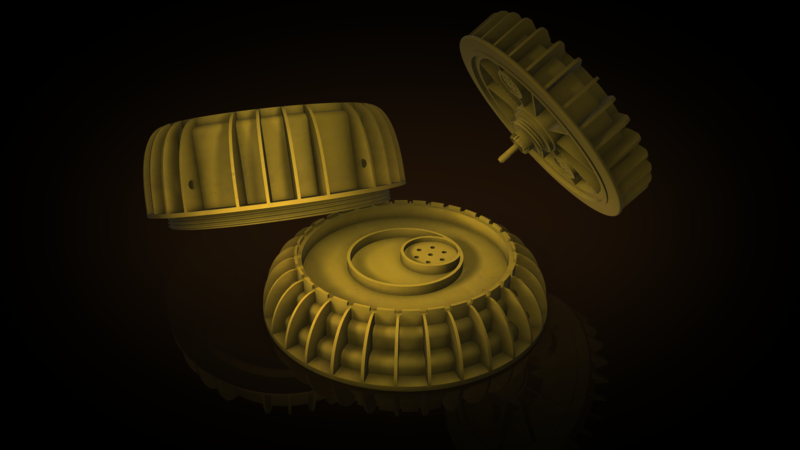 TC-6 Anti-Tank Mine - Pinshape