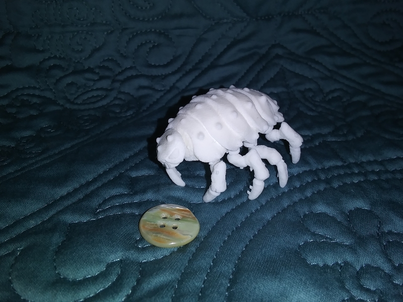 The Articulated Predominant Isopod - Pinshape