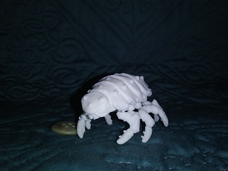 The Articulated Predominant Isopod - Pinshape