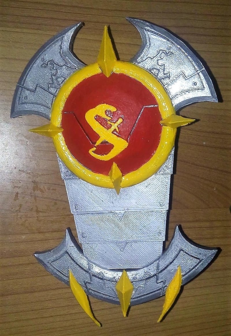 MOTU 200X SNAKE SHIELD FOR HE-MAN - Pinshape