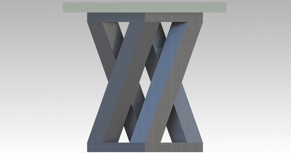 3D Printed Table base by DANIL SAMODUROV | Pinshape