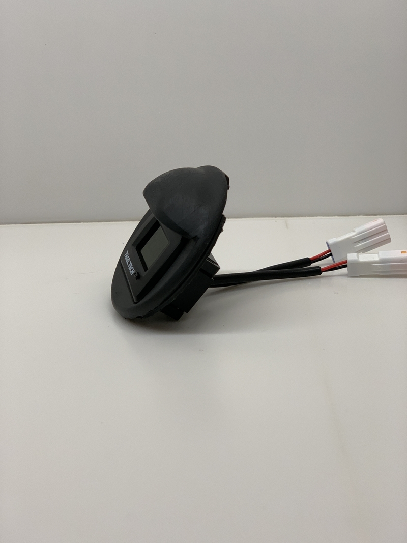 Bullet Headlight Trail Tech Digital Gauge V2 with Light Affect - Pinshape