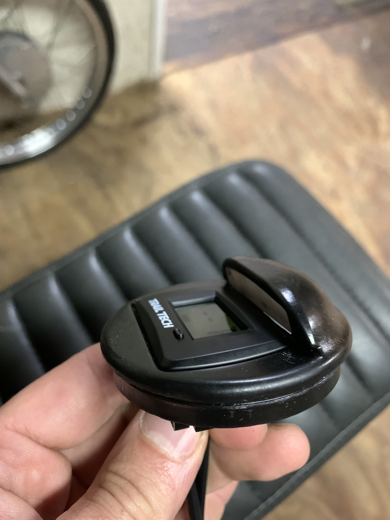 Bullet Headlight Trail Tech Digital Gauge V2 with Light Affect - Pinshape