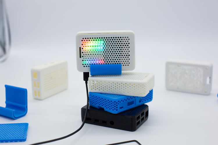 3D Printed Case (Raspberry Pi 3B) Hex, Snaptop. by cartermultz | Pinshape