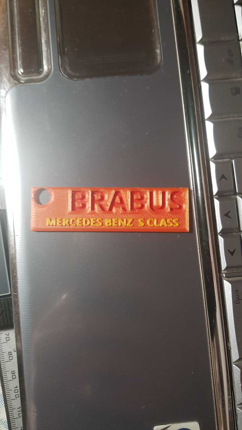 Mercedes Key ring BRABUS - Pinshape
