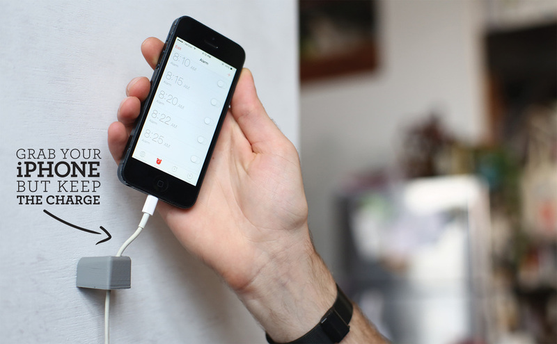 iPhone Wall Dock - Pinshape