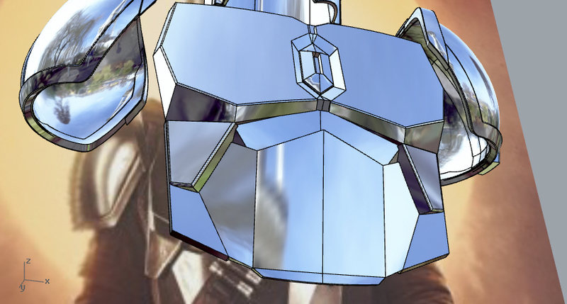 Full Beskar armor from The Mandalorian UPDATED 3D print model - Pinshape