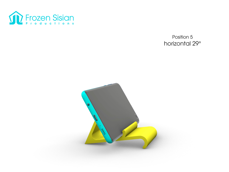 Universal multipurpose phone stand for desk - Pinshape