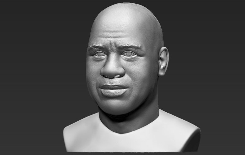 Magic Johnson bust 3D printing ready stl obj - Pinshape