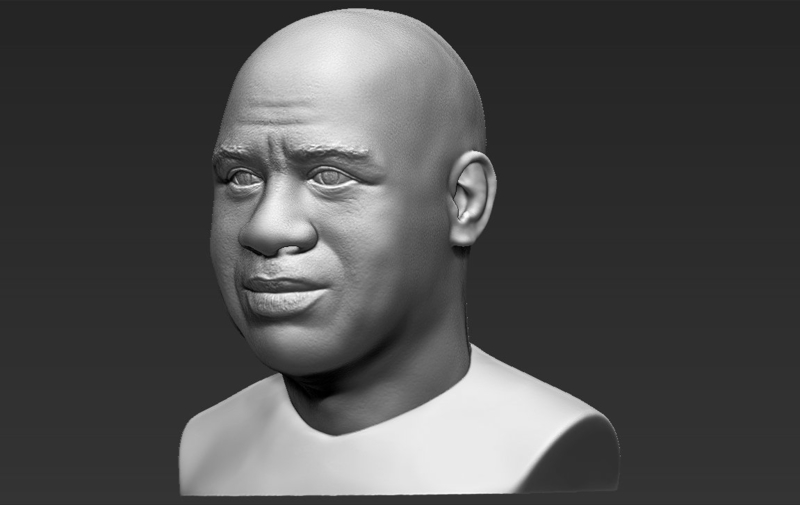 Magic Johnson bust 3D printing ready stl obj - Pinshape