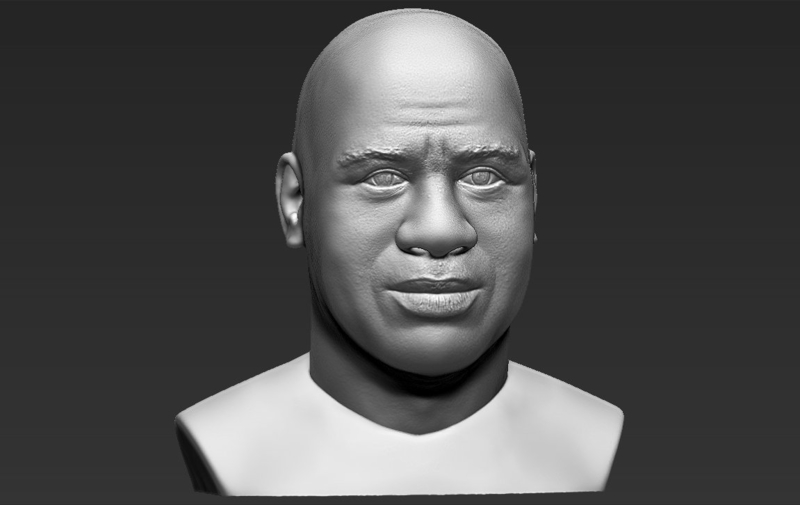 Magic Johnson bust 3D printing ready stl obj - Pinshape