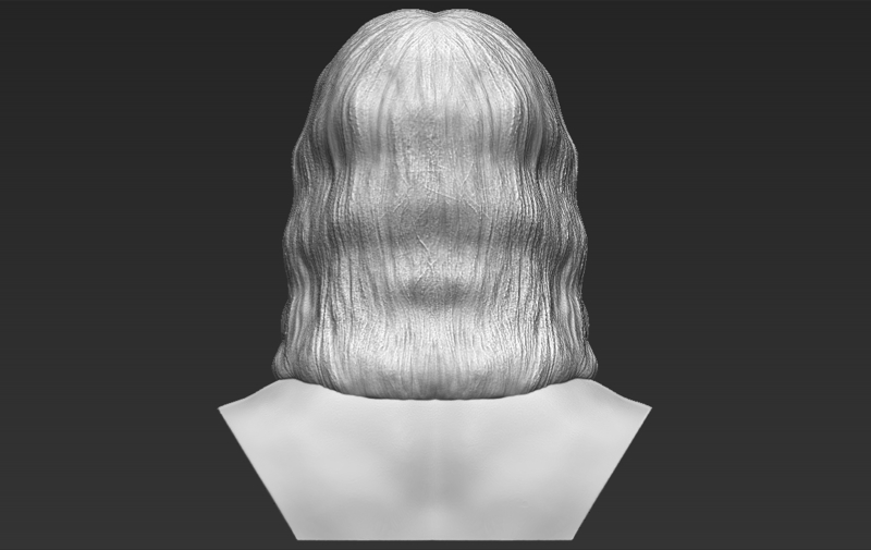 Jesus reconstruction based on Shroud of Turin 3D printing ready - Pinshape