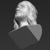 Jesus reconstruction based on Shroud of Turin 3D printing ready - Pinshape