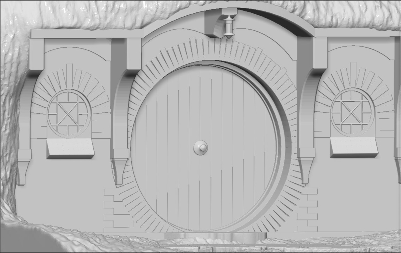 Bag End Shire Lord of the Rings 3D printing ready stl obj - Pinshape