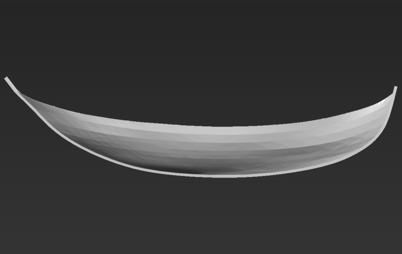 Elven Boat from Lothlorien Lord of the Rings stl obj - Pinshape