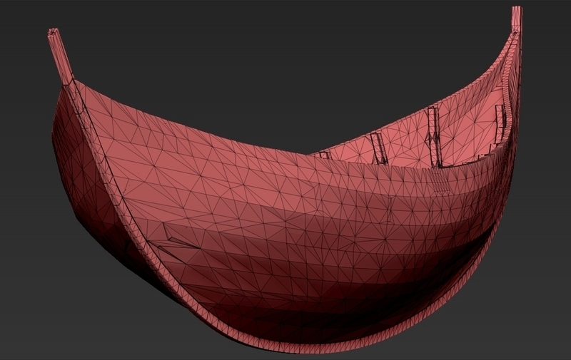 Elven Boat from Lothlorien Lord of the Rings stl obj - Pinshape