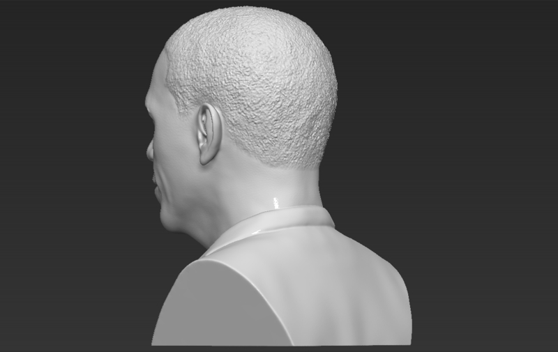 Barack Obama bust 3D printing ready stl obj formats - Pinshape