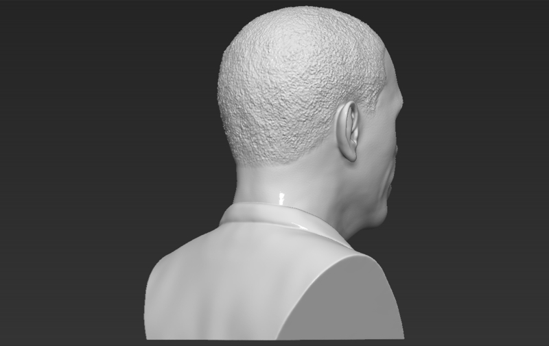 Barack Obama bust 3D printing ready stl obj formats - Pinshape