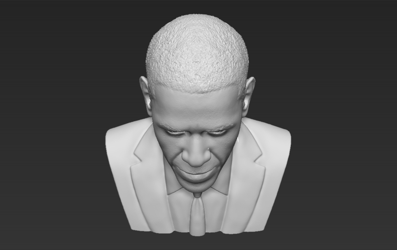 Barack Obama bust 3D printing ready stl obj formats - Pinshape