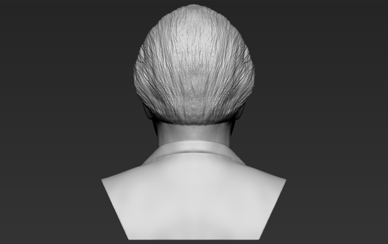 3D Printed Quentin Tarantino bust 3D printing ready stl obj formats by PrintedReality | Pinshape