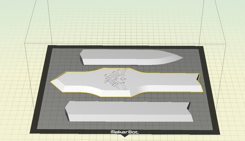 Life Size Legend of Zelda Master Sword - Pinshape