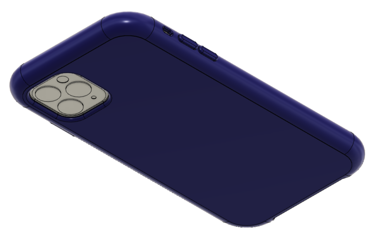 basic case for iPhone 11 pro max - Pinshape