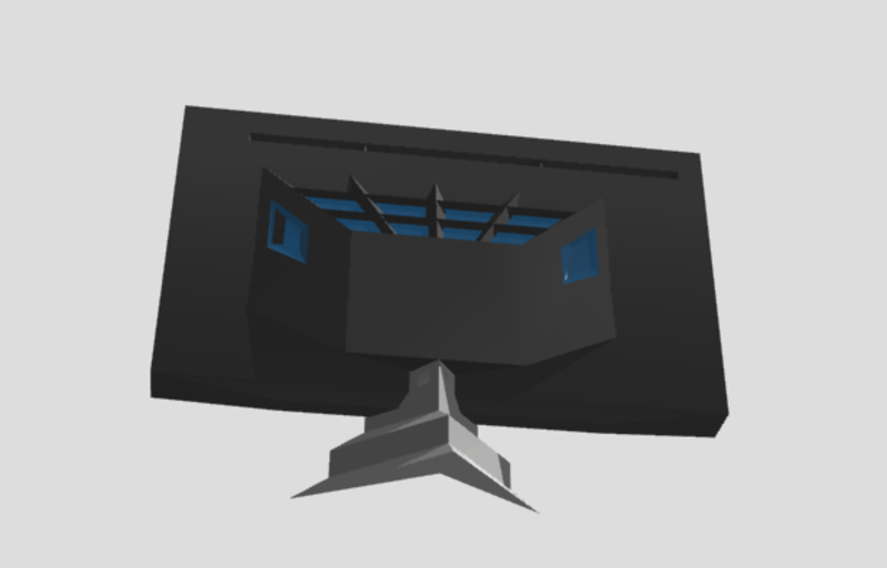 Concept PC Monitor - Pinshape