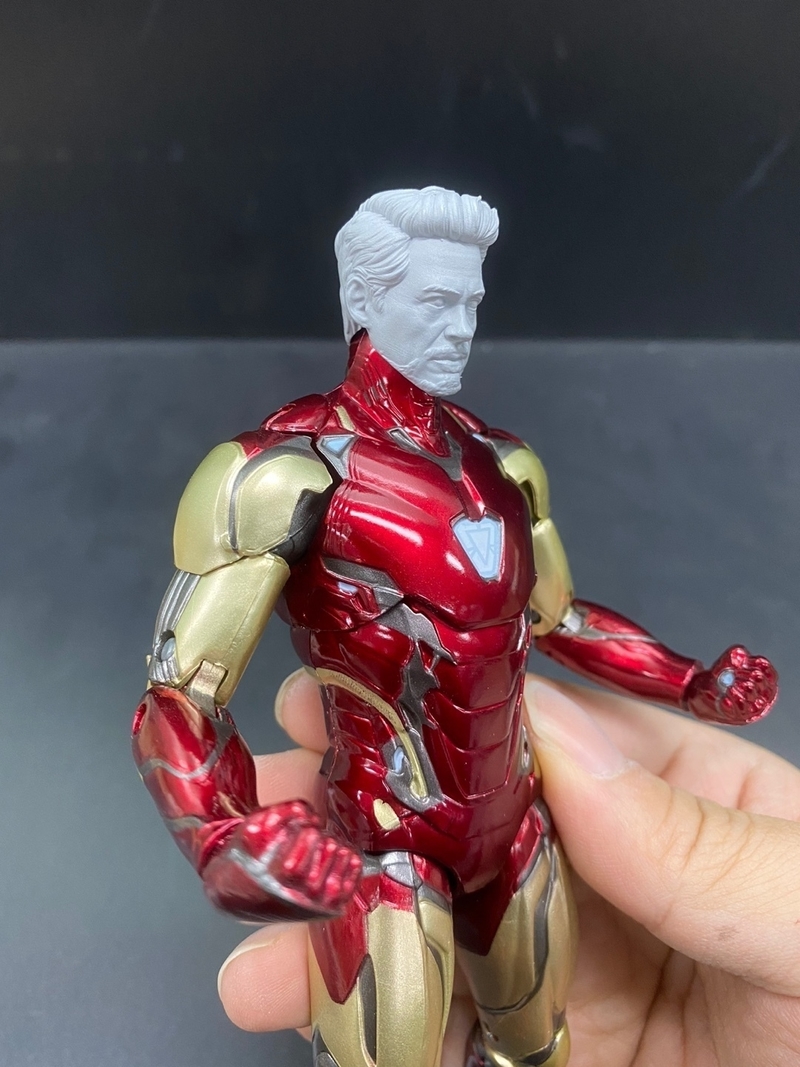 Tony stark head - Pinshape