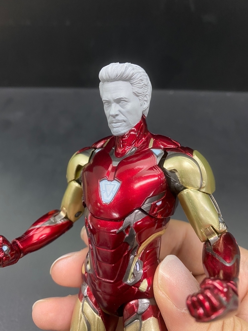 Tony stark head - Pinshape