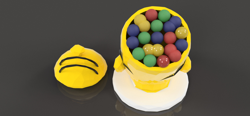 Homer candy jar - Pinshape