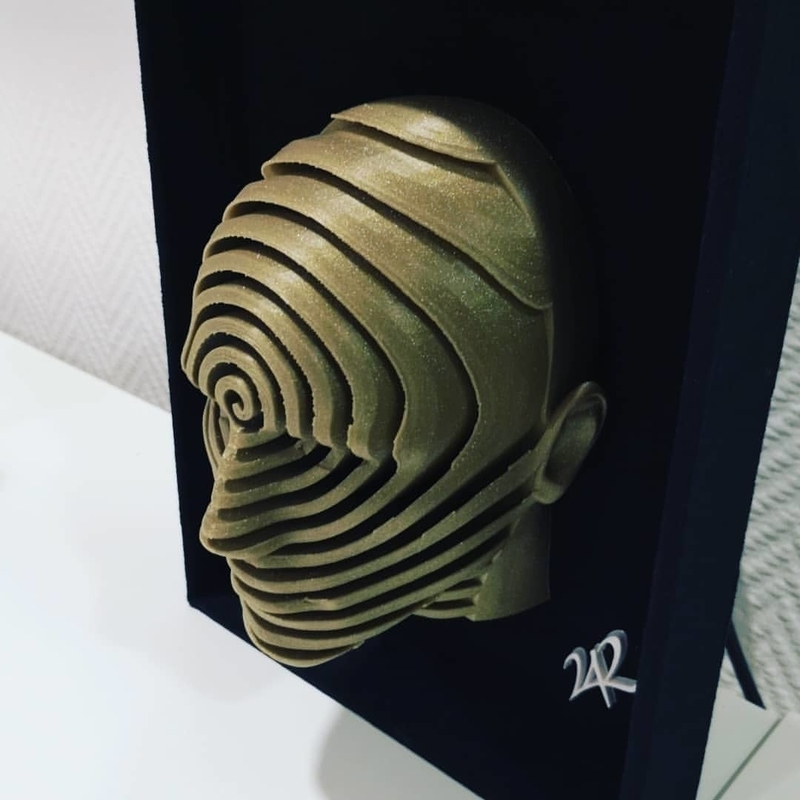 Spiral Face - Pinshape