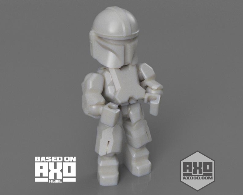 Mandalorian - AXO Model - Basic - Pinshape