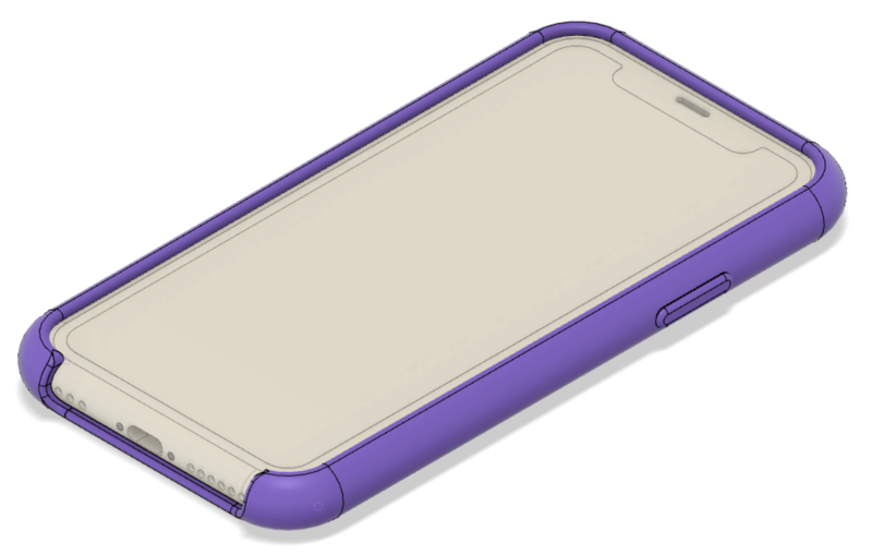 Basic case for iphone 11 pro - Pinshape