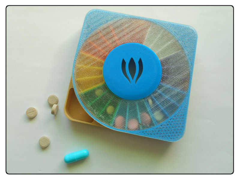 Pill Dispenser - Pinshape