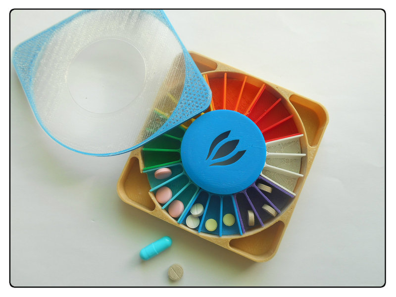 Pill Dispenser - Pinshape