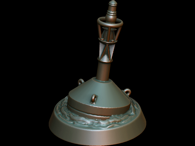 3D Printed Buoy/Boje (tabletop mission goal/marker) by Nemoriko | Pinshape