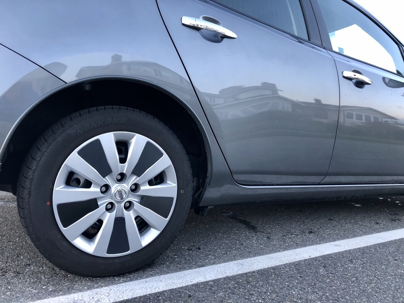 Nissan Leaf Wheel Cover Plates (Aerodynamic Modification) - Pinshape