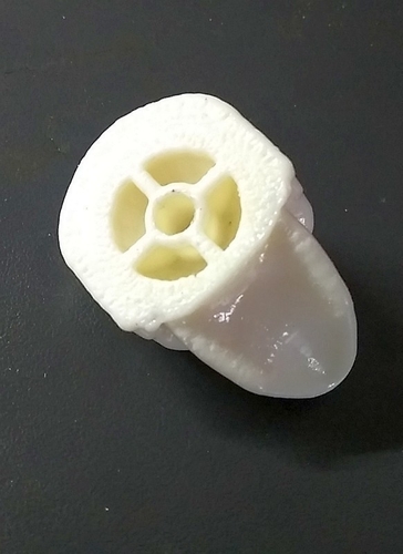 3D Printed Skull Knob for Guitar or any 6mm knurled shaft by Gunslinger ...