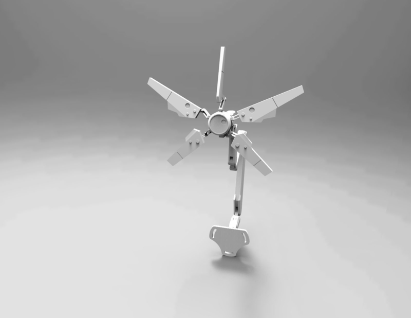 Odradek Death Stranding 3D print model - Pinshape