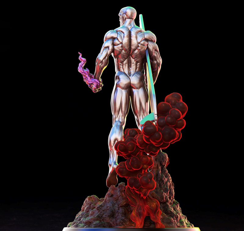 Silver Surfer - 3D print model - Pinshape