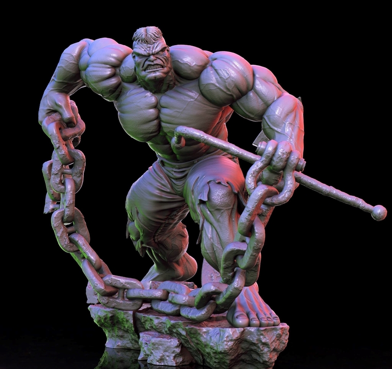 HULK - 3D print model - Pinshape