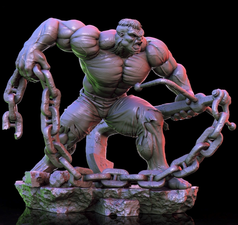 HULK - 3D print model - Pinshape