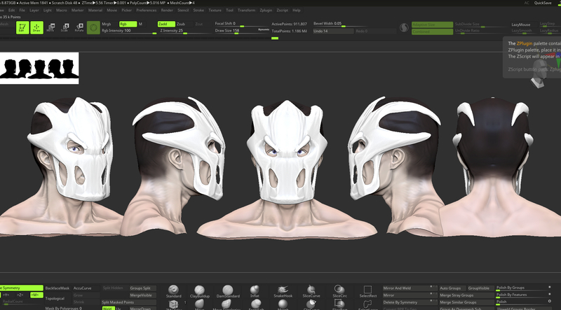 The Terror Mask - Pinshape
