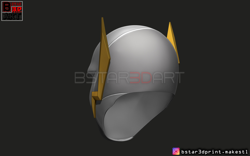 Godspeed Mask - Flash God Season 6 - Flash cosplay helmet - Pinshape