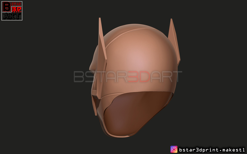 Godspeed Mask - Flash God Season 6 - Flash cosplay helmet - Pinshape